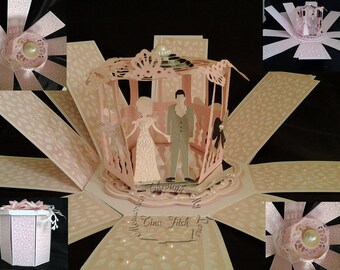 Exploding Box Svg - Etsy