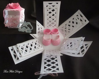 Exploding Box Svg - Etsy