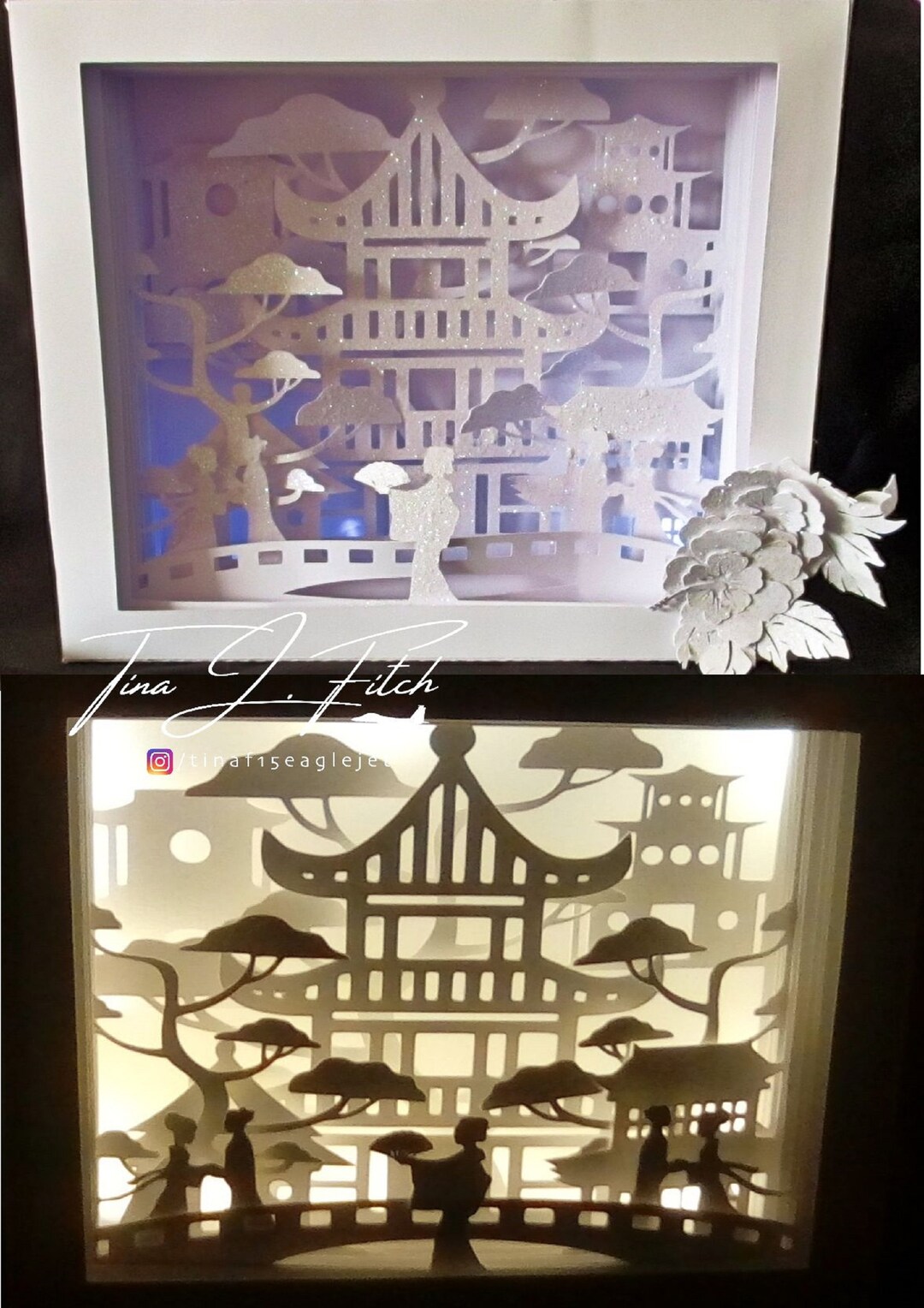 Chinese Luminaire Box Template, Svg.mtc.scal.cricut,silhouette,scanncut ...