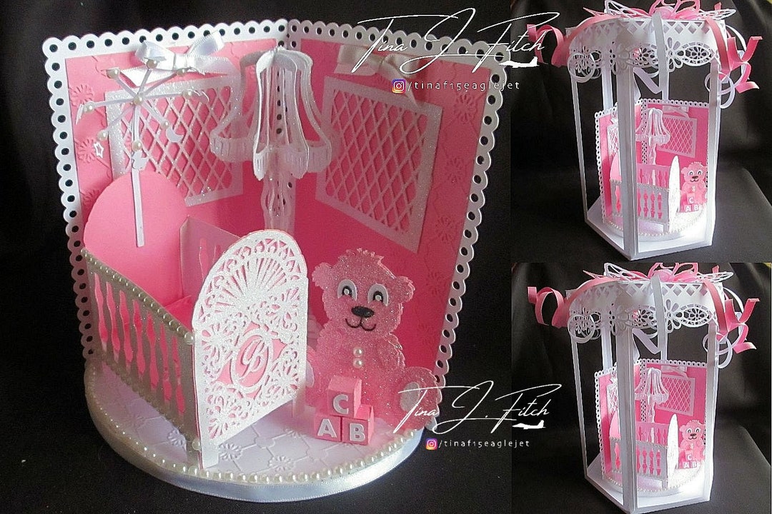 Baby Room & Box, Template Cutting Files, Svg,mtc,cameo,scal,scanncut ...