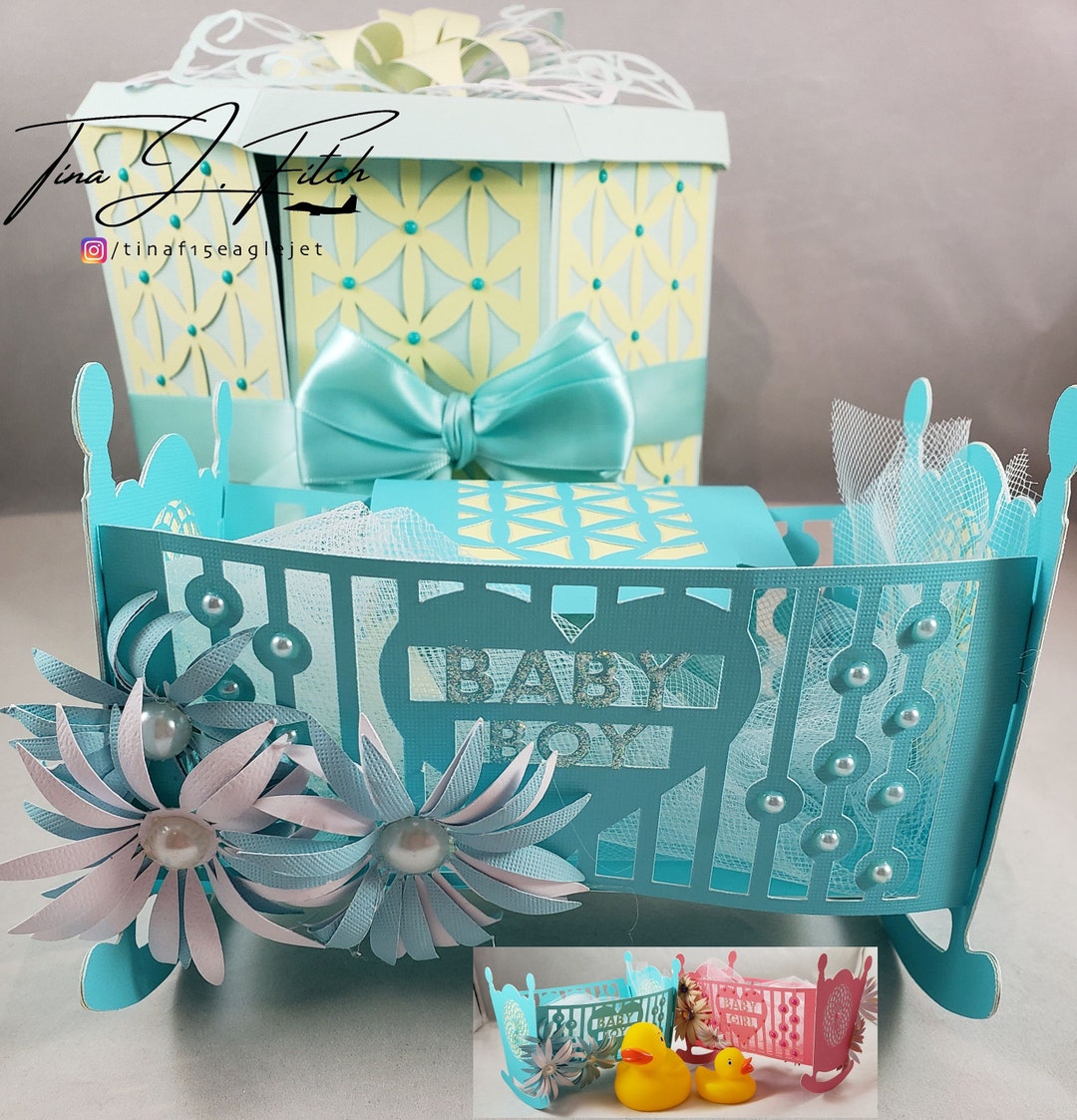 Baby Exploding Box, TF0265, Svg,mtc,scal,cricut,scanncut - Etsy