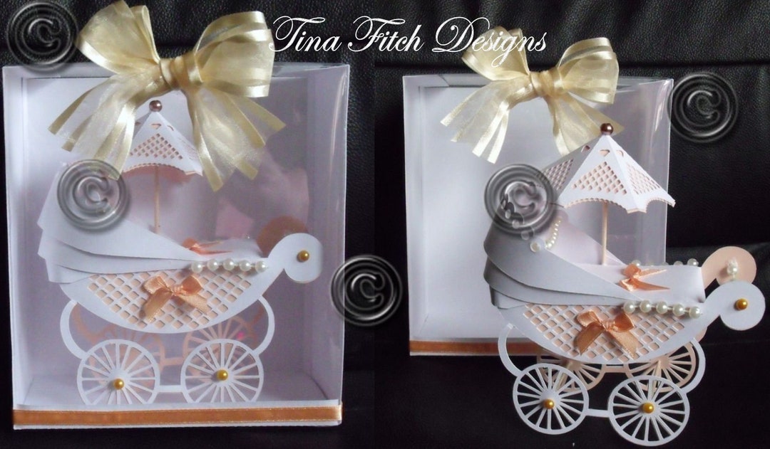 3d Pram,parasole & Box, SVG, Mtc,cricut, Cameo ,scanncut,scal, - Etsy