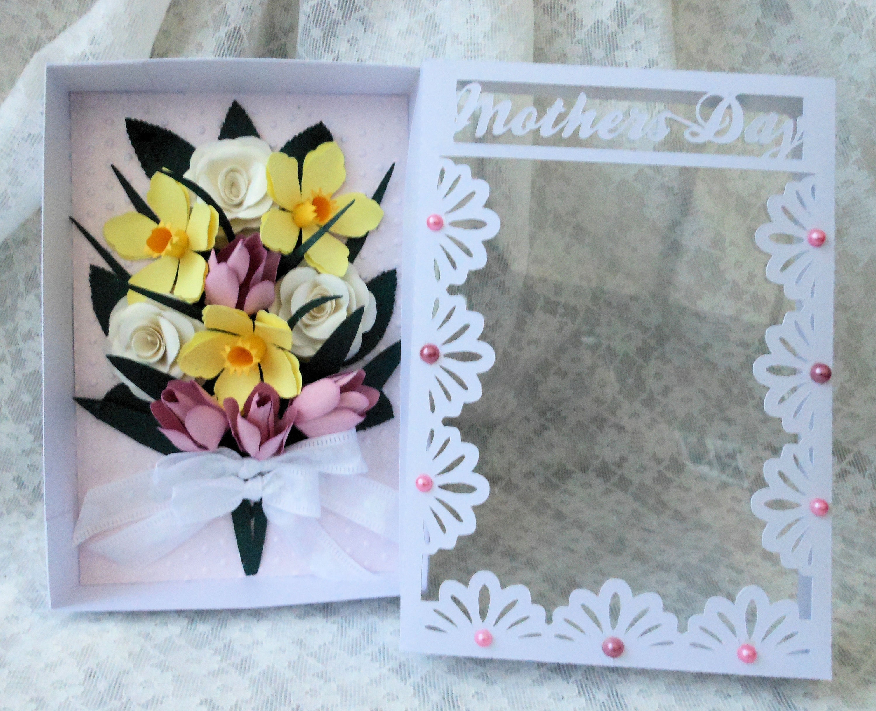 Mother's Day Bouquet & Box Template - Etsy UK