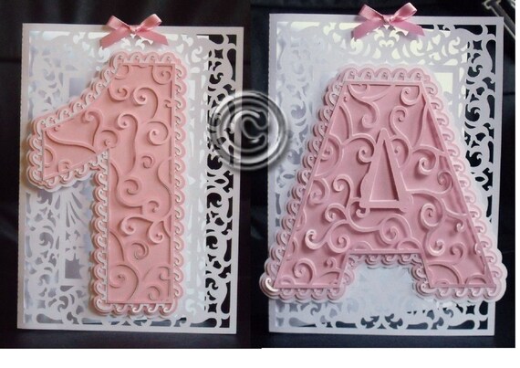 Filigree Alpha & Number Set Templates. SVG MTC SCAL Cricut | Etsy Australia