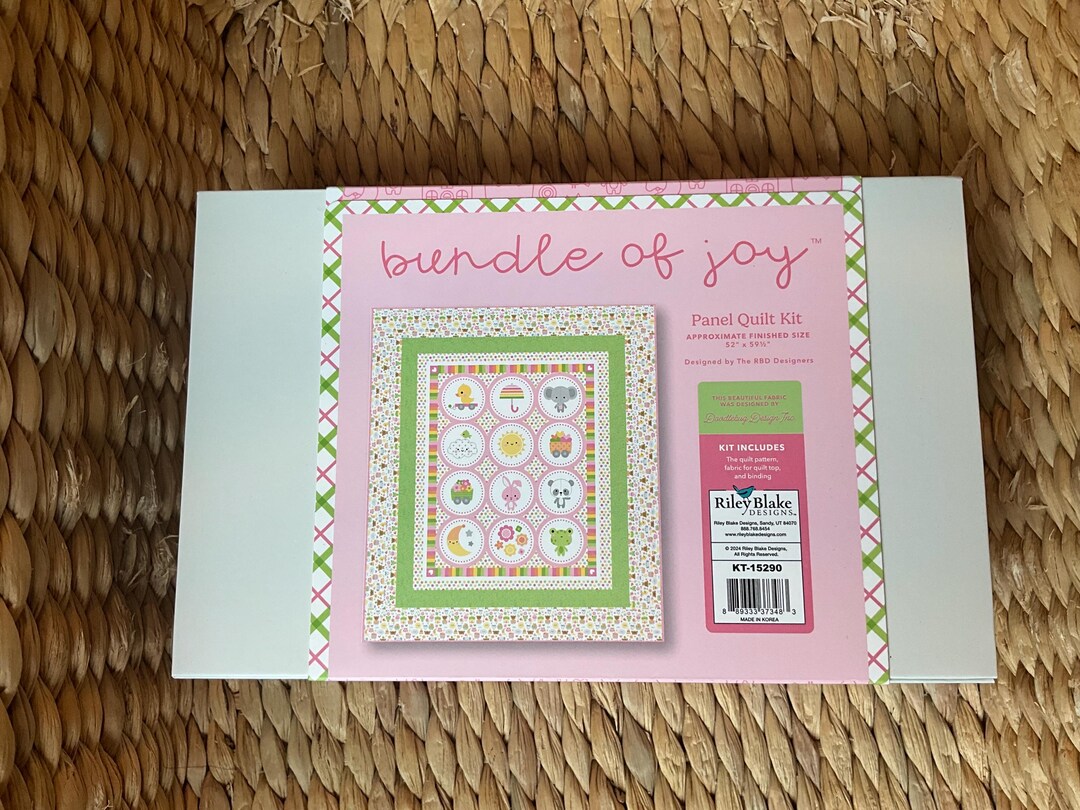 Bundle of Joy Panel Quilt Kit by Riley Blake Designs - Etsy