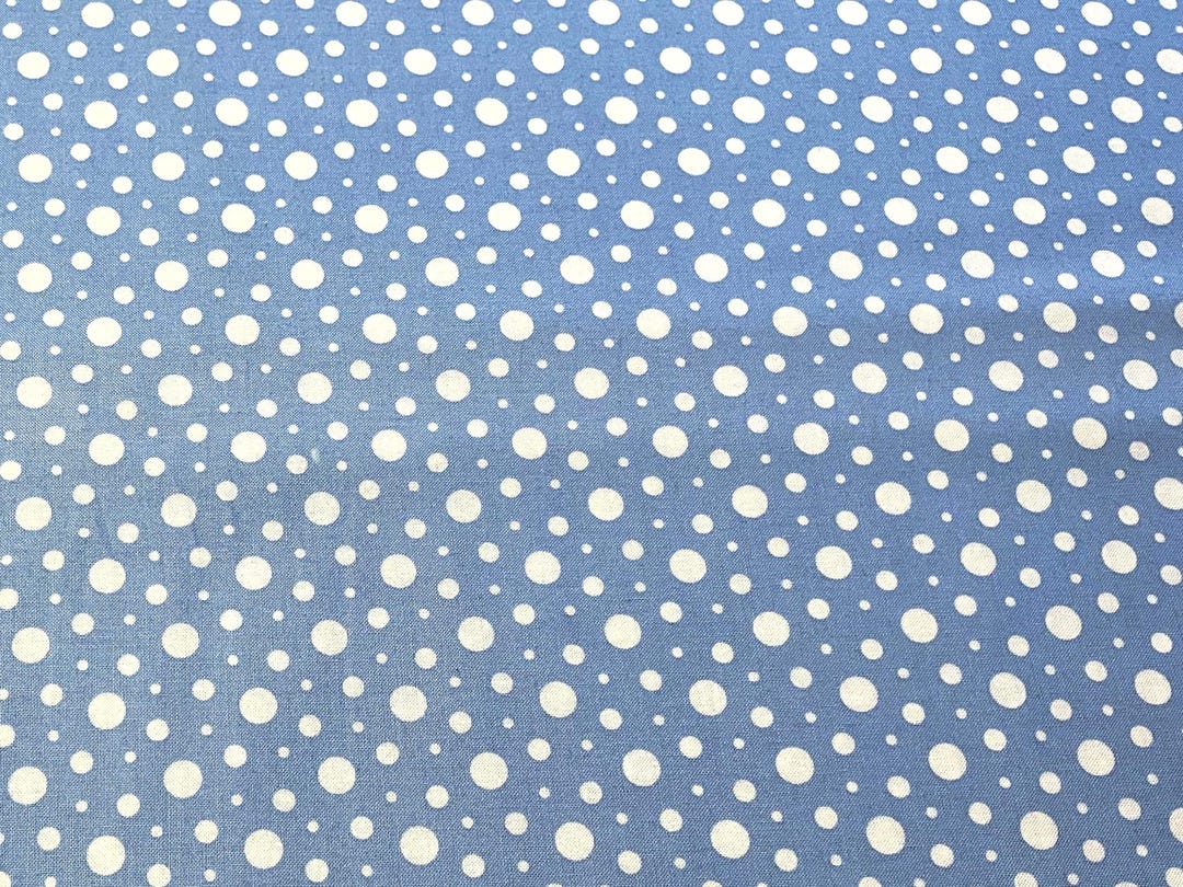 Penelope Dancing Dots Periwinkle From Lakehouse Fabrics - Etsy