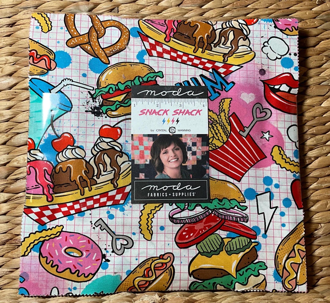 Snack Shack 10” Layer Cake by Crystal Manning for Moda Fabrics - Etsy