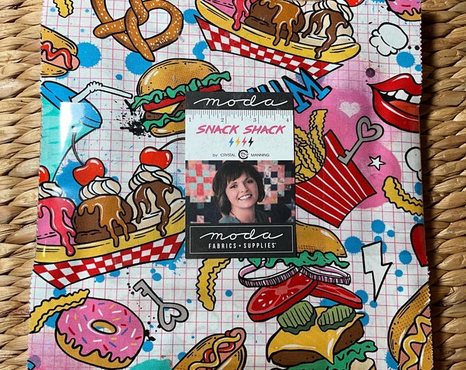 Snack Shack 10” Layer Cake by Crystal Manning for Moda Fabrics - Etsy