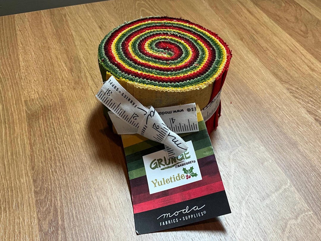 Grunge Yuletide Junior Jelly Roll From Moda Farbics - Etsy