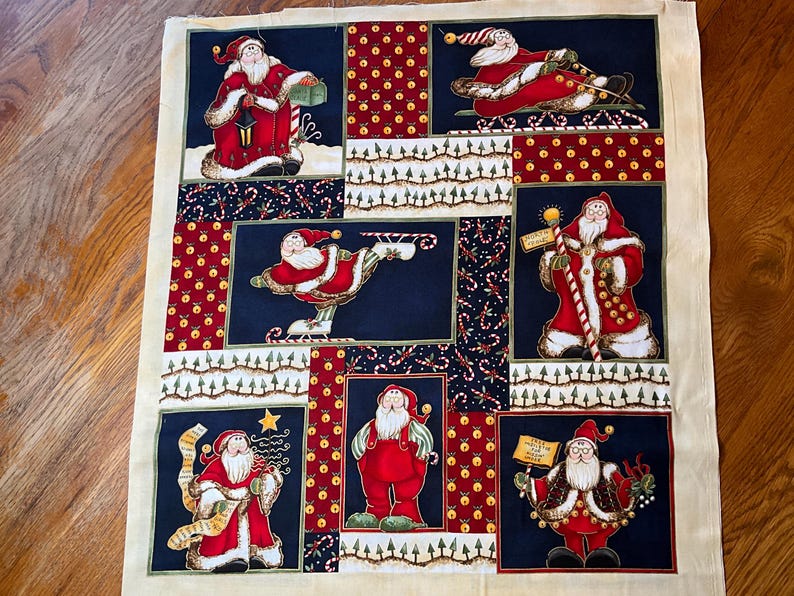Dear Santa Panel by Diane Knott for Clothworks - Etsy