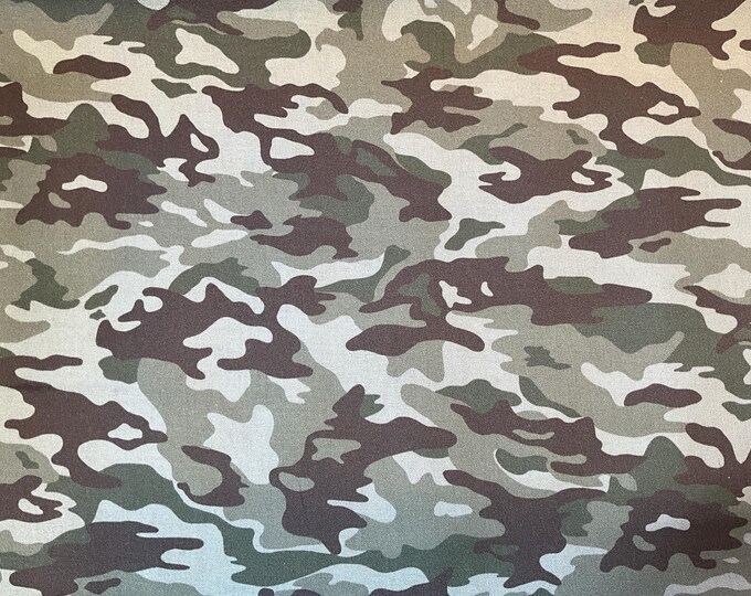 Basic Camo From Crazy for Camo by Northcott - Etsy