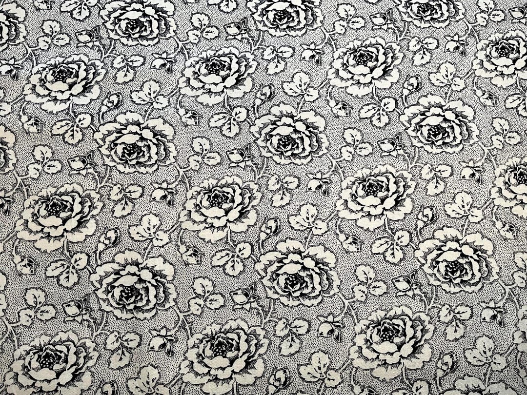 Penelope Luscious Rose Toile by Lakehouse Fabrics - Etsy