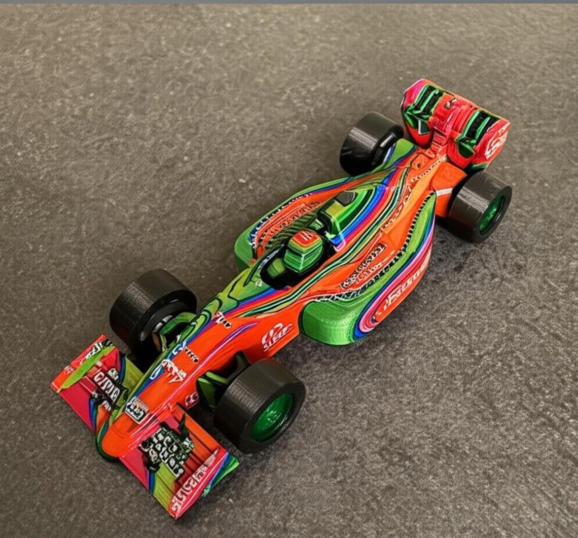 Formula 1 Build & Paint Kit Card – F1 Car Model | DIY Assembly + Custom ...