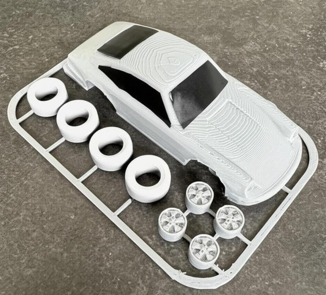 Porsche 911 DIY Kit Card – Model Car | Build + Paint Your Own Classic ...