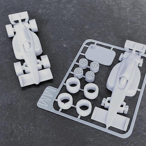 Formula 1 Build & Paint Kit Card – F1 Car Model | DIY Assembly + Custom ...