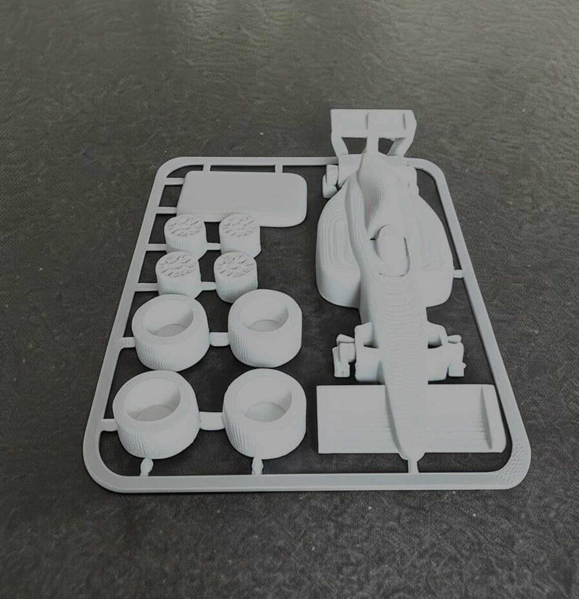 Formula 1 Build & Paint Kit Card – F1 Car Model | DIY Assembly + Custom ...