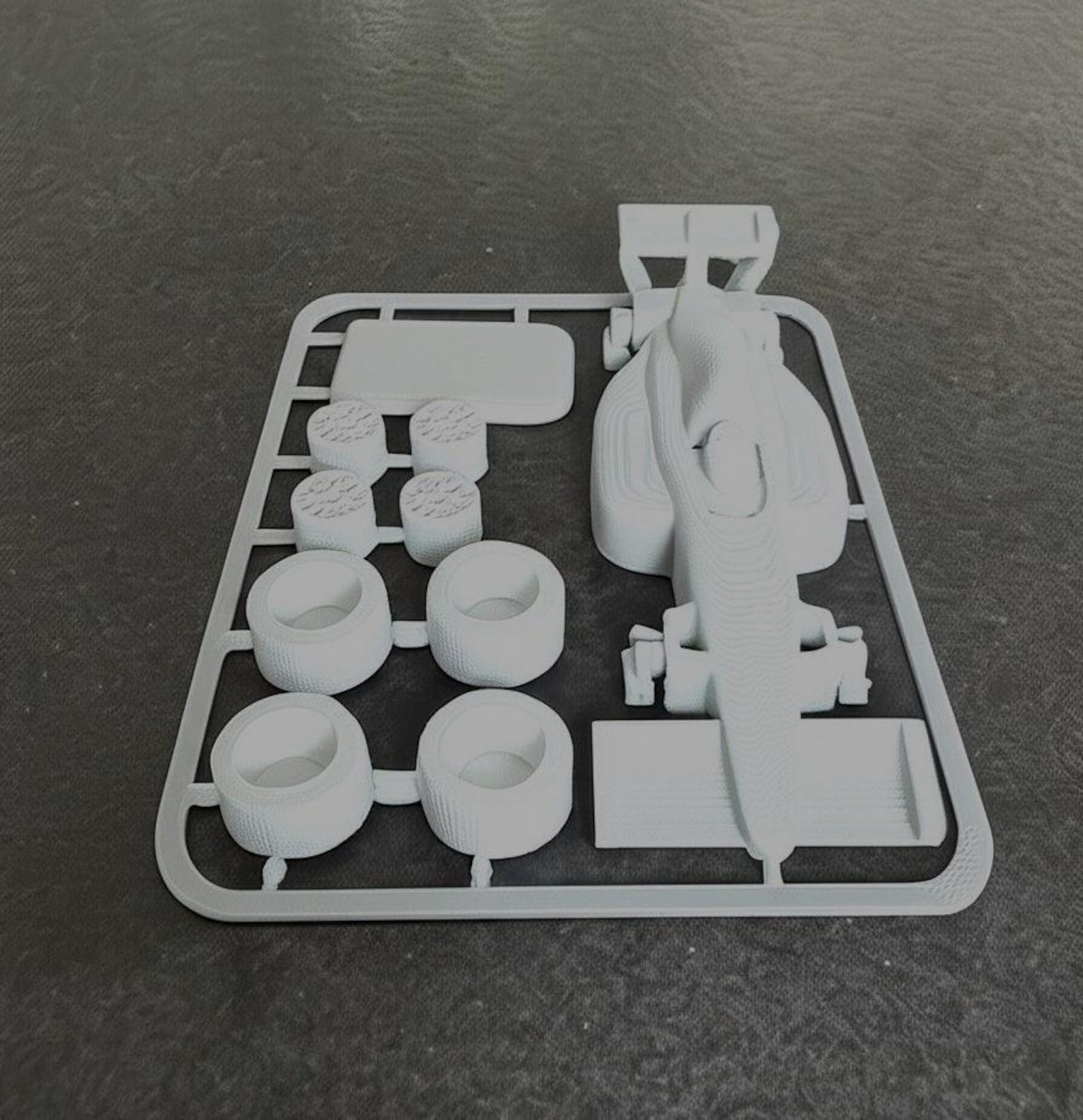 Formula 1 Build & Paint Kit Card – F1 Car Model | DIY Assembly + Custom ...