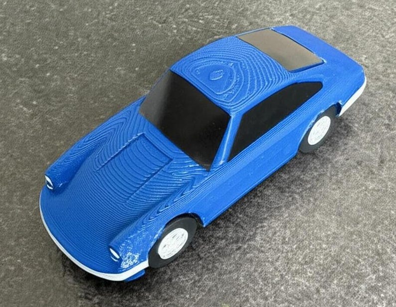 Porsche 911 DIY Kit Card – Model Car | Build + Paint Your Own Classic ...