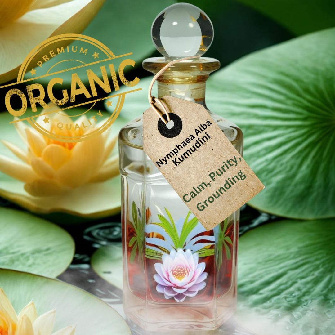 Nymphaea Alba | Kumudani Attar | Divine Water Lily Fragrance | Natural ...