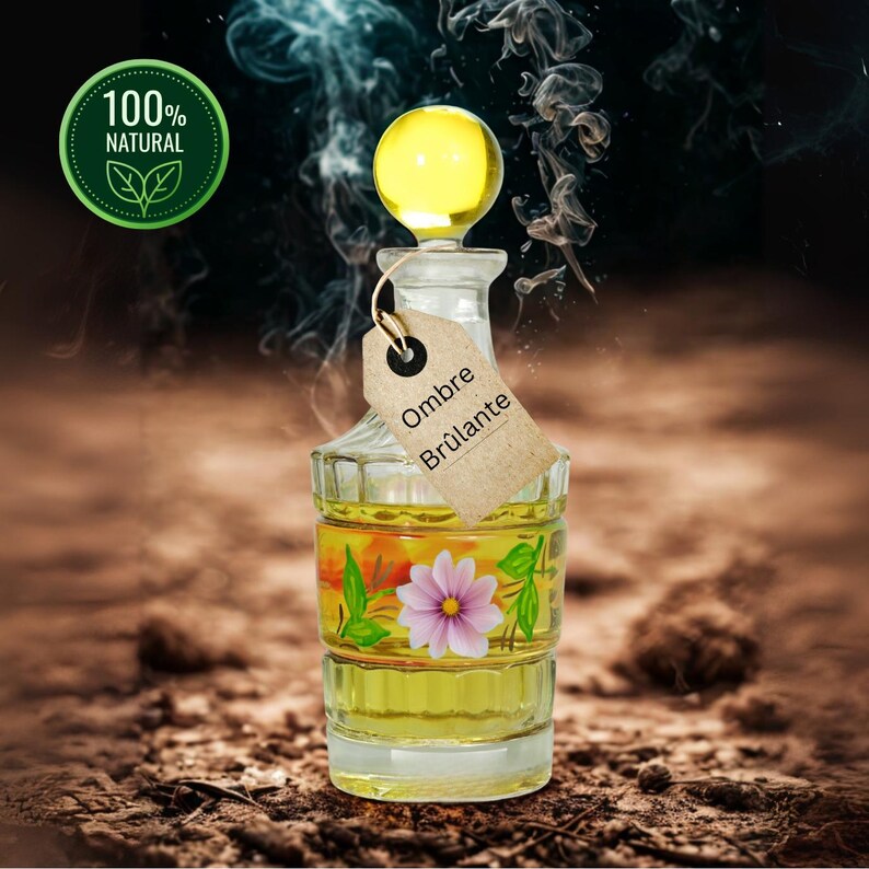 Ombre Brulante (burning Shadow) – Handcrafted Bakhoor Attar – Natural Smoky & Woody Perfume ...