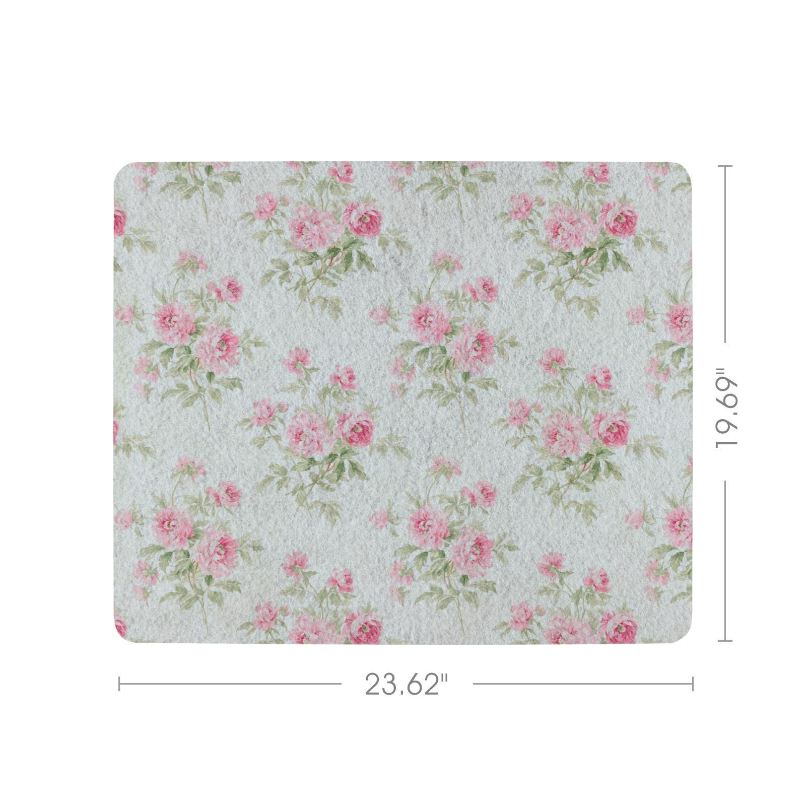 Shabby Chic Roses Washer Dryer Top Mat Protector - Etsy