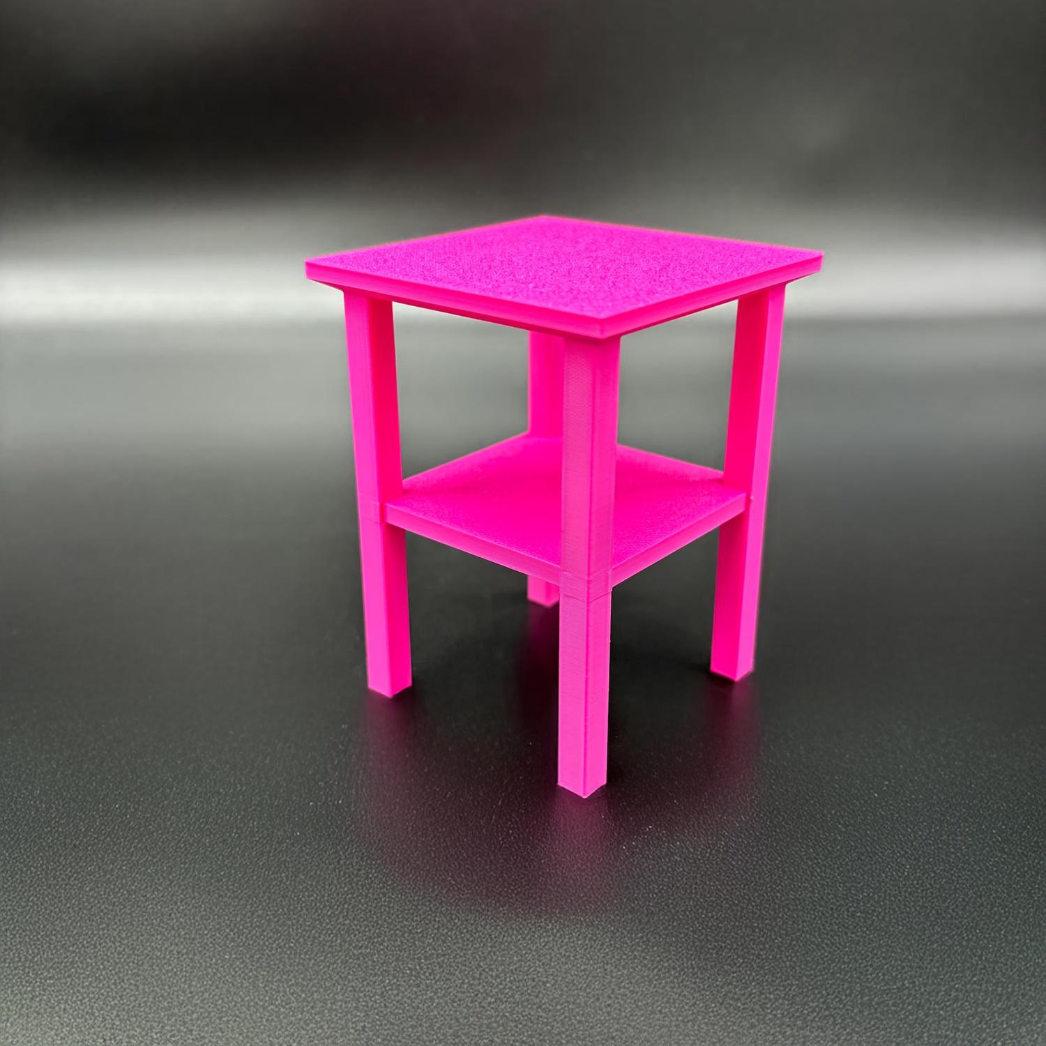 1:6 Scale - Doll House Table - Doll Furniture - Pick Your Colors - Etsy