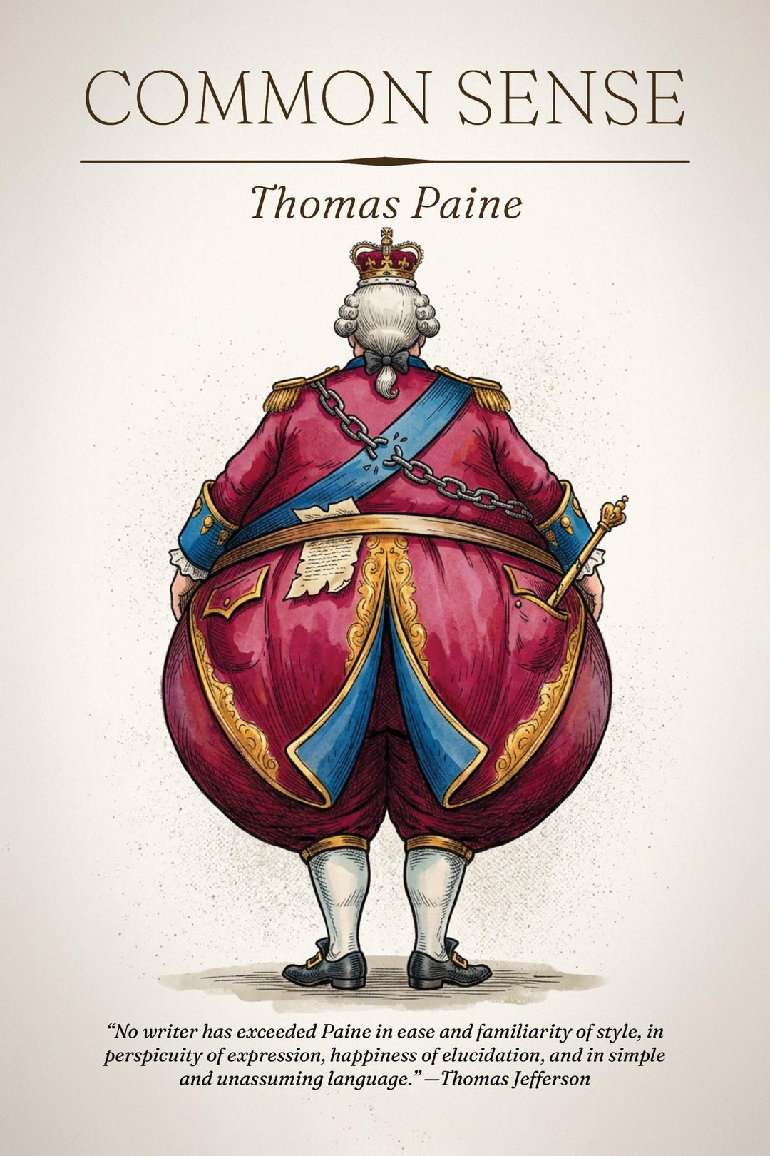 Common Sense by Thomas Paine Pamphlet: American Independence Call ...