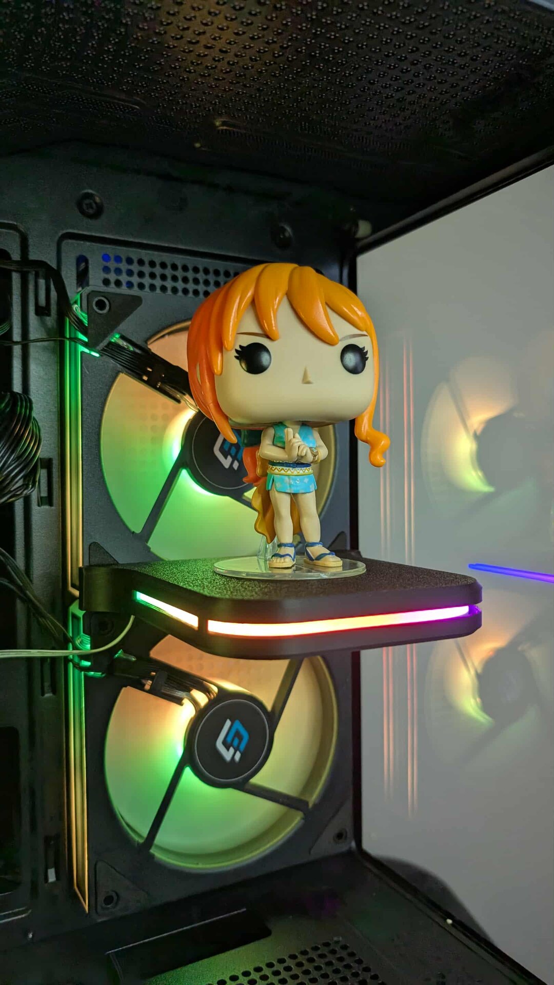 PC Figurine Shelf V1 RGB | 120mm | 140mm | PC Shelf - Etsy
