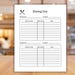 Dining Out Restaurant Tracker - Etsy