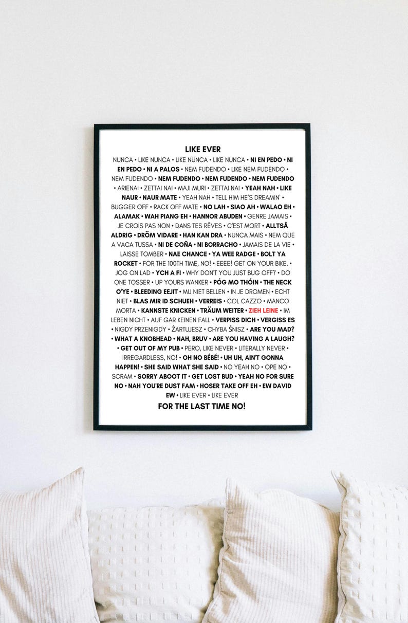 Kam Saunders Like Ever Poster Taylor Swift Eras Tour - Etsy UK