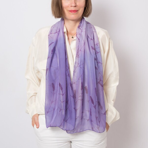 Lavender Scarf - Etsy
