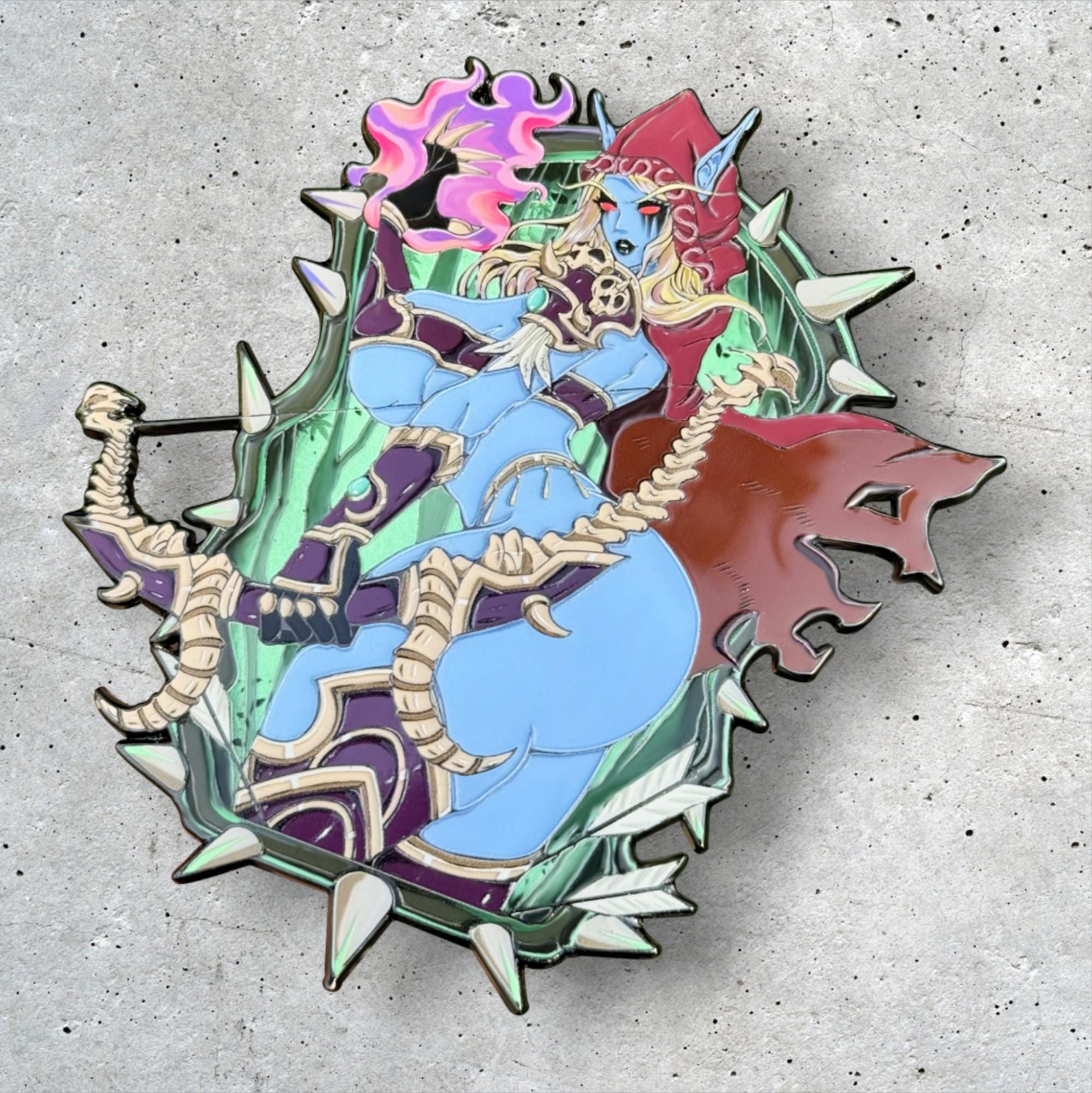 Video Game Enamel Pin Thicc Waifu Sesy Design 345 Etsy