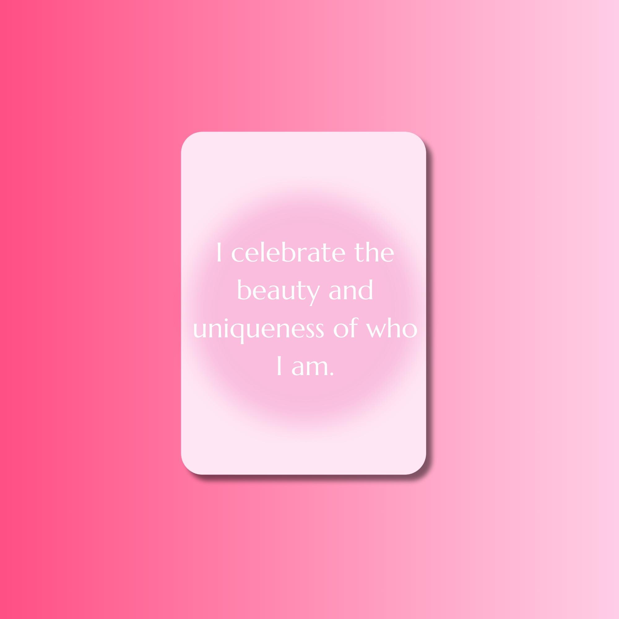 Printable Self-love Affirmation Cards | Instant Download | Self-care ...
