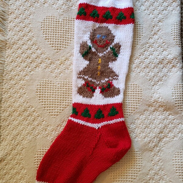 Gingerbread Stocking - Etsy