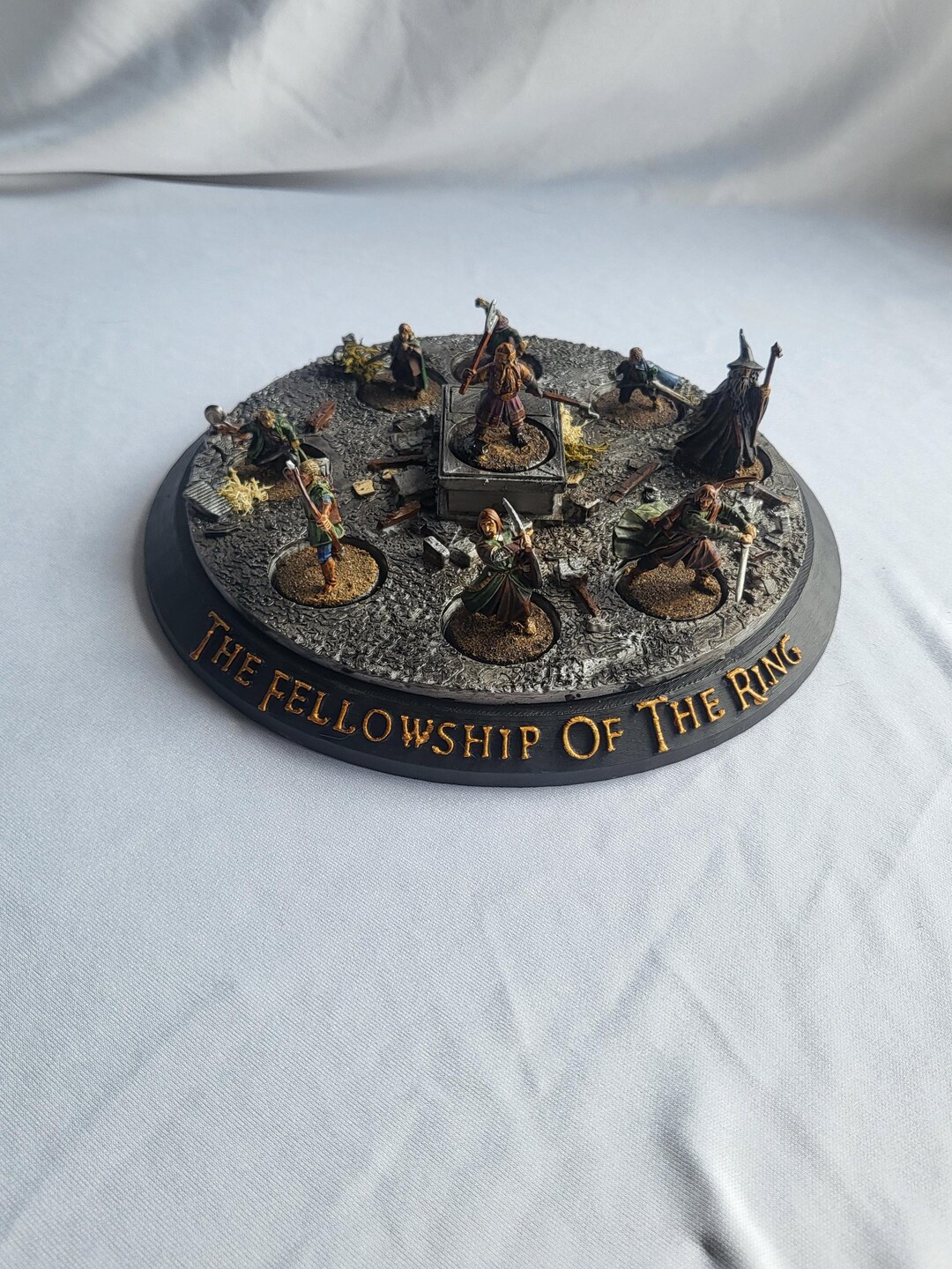 Unpainted Tomb Diorama Base LOTR - Etsy