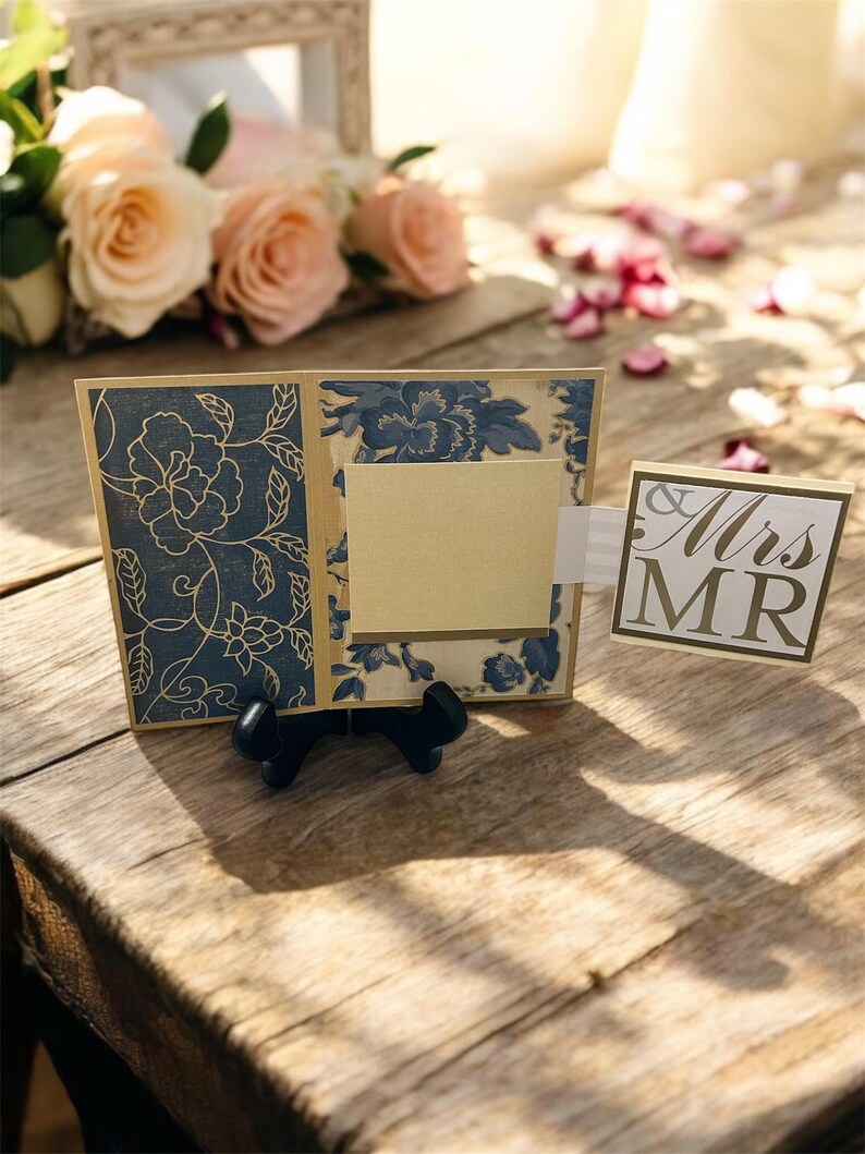 Rustic Wedding Card - Etsy