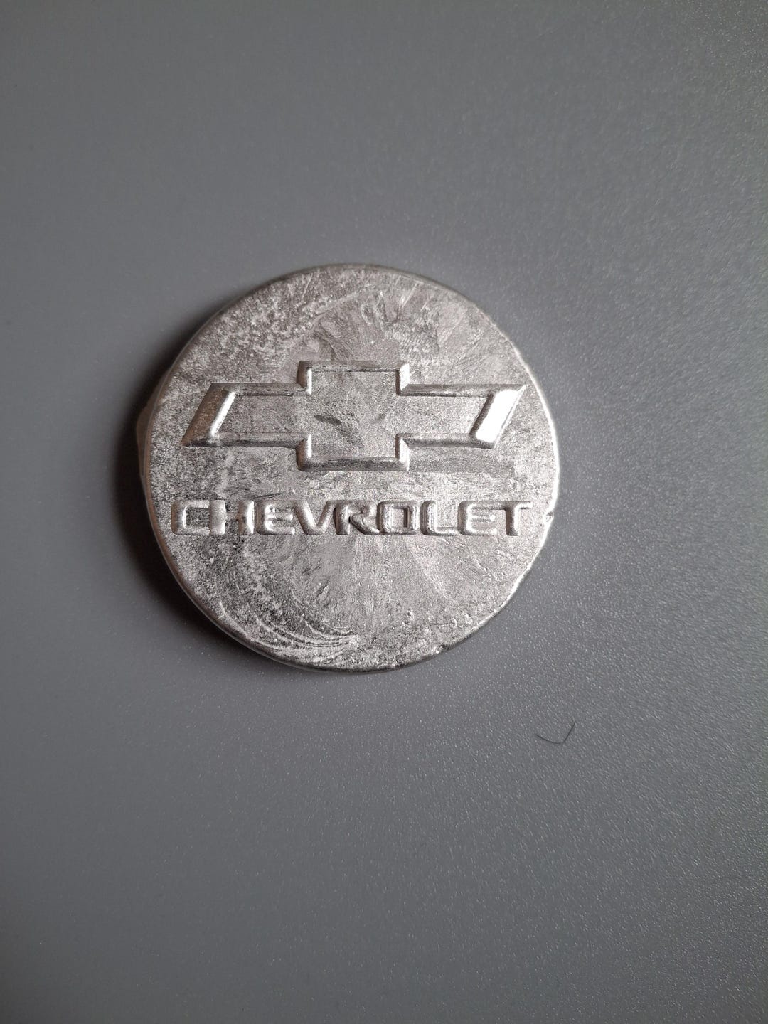 Pewter Chevrolet Logo Coin - Etsy