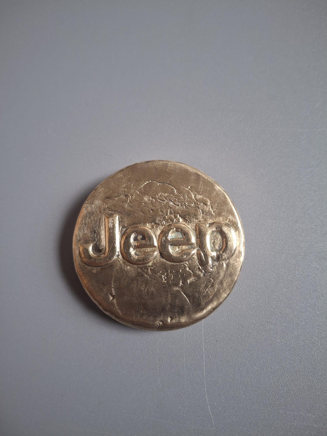 Aluminum Bronze JEEP Logo Coin - Etsy