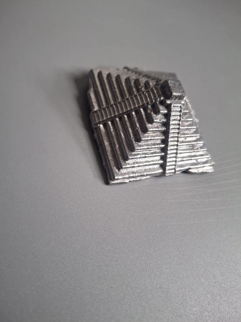 Heavy Pewter Aztec Pyramid - Etsy