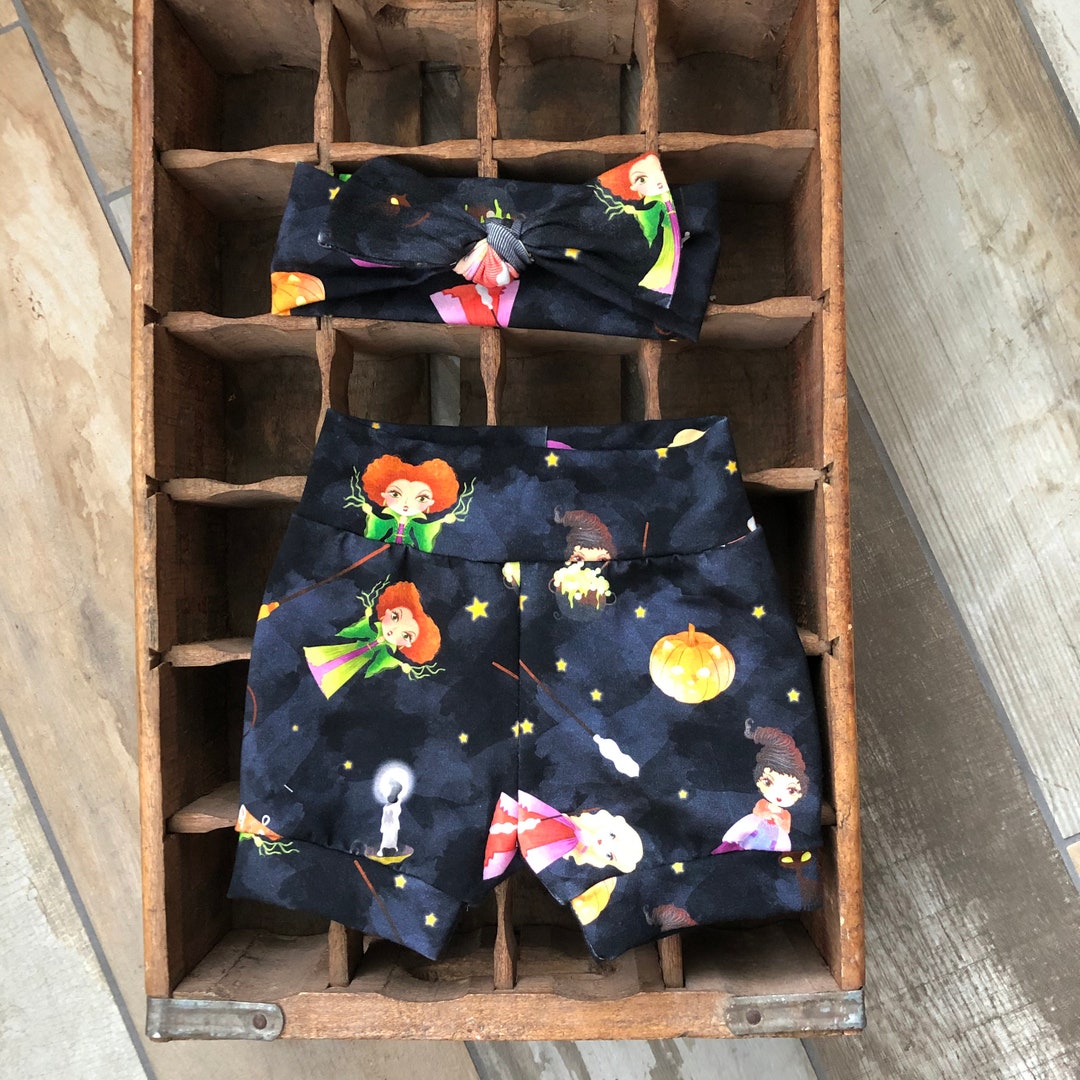 Hocus Pocus Salem Witch Bummies and Headband - Etsy