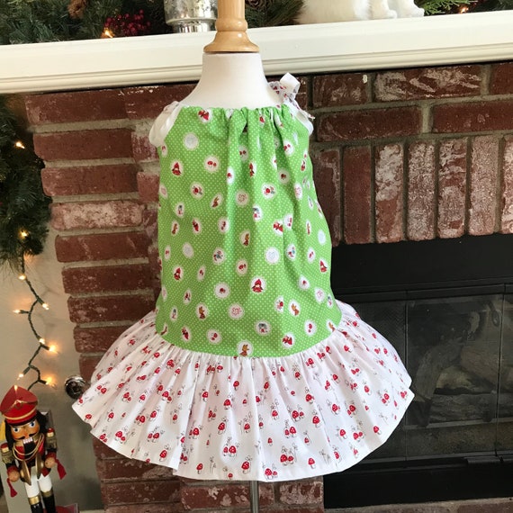 Red Riding Hood Riley Blake Girls Sun Dress | Etsy
