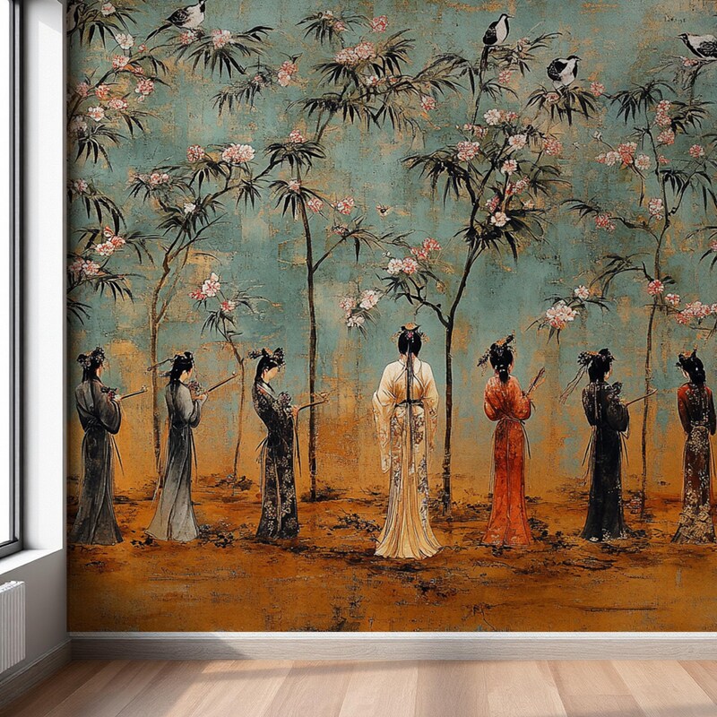 Chinoiserie Vinyl - Etsy