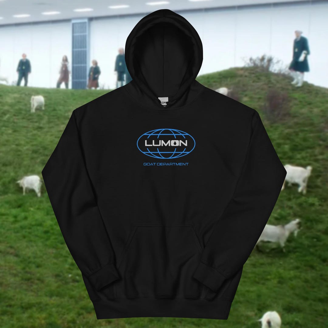 Lumon Goat Department Embroidered Hoodie | Unisex Hoodie Gildan 18500 ...