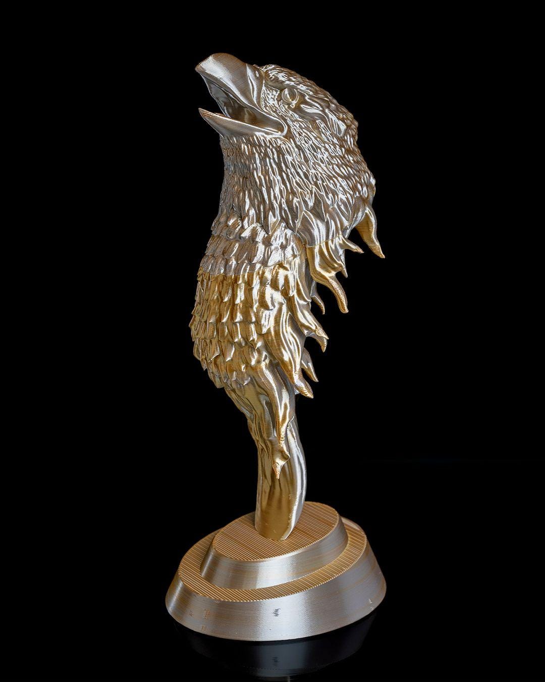 The Firehawk – Bird of Prey Model | Winged Sculpture | Display Model or ...