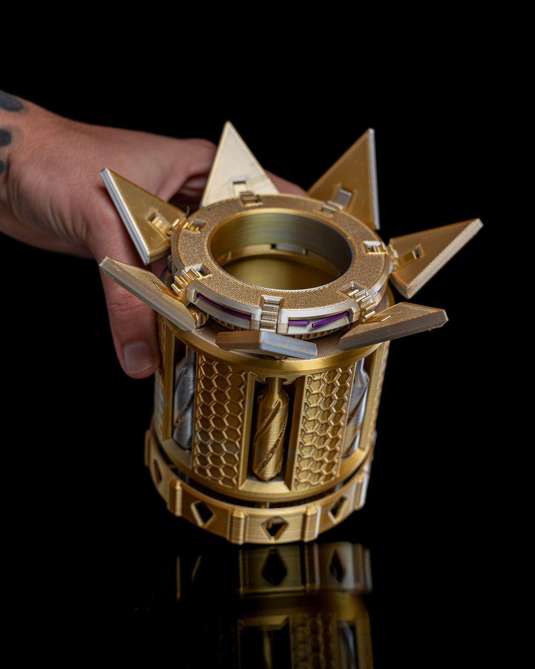Geared Tilting Doors Box – Kinetic Puzzle Box | Mechanical Gear-driven ...