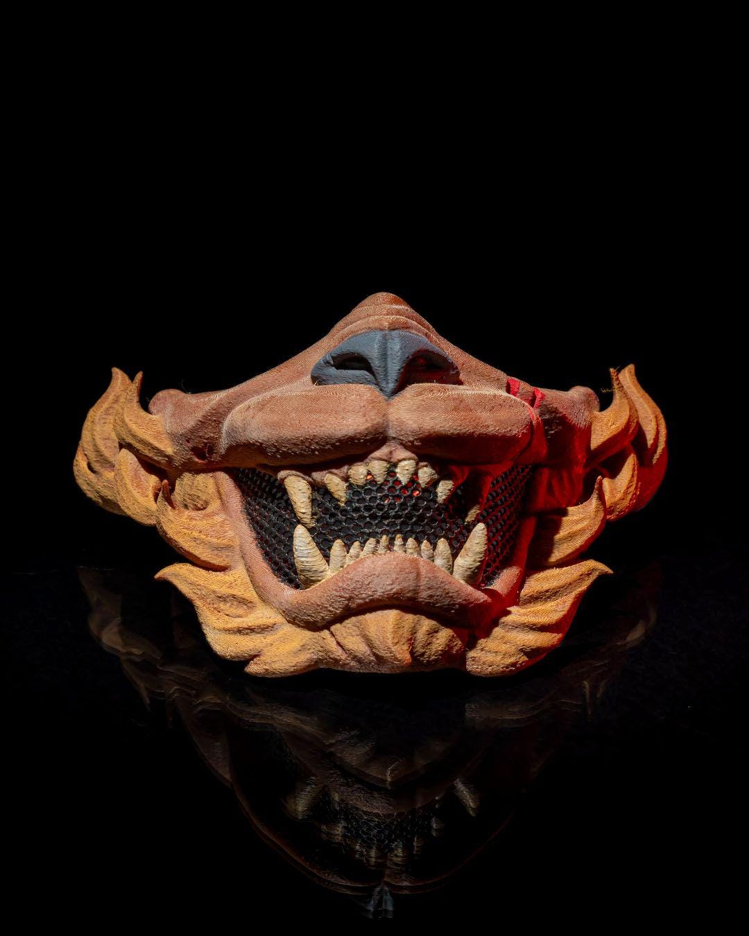 Lion Mask – Regal Beast Face Mask | Wearable Cosplay or Wall Decor ...
