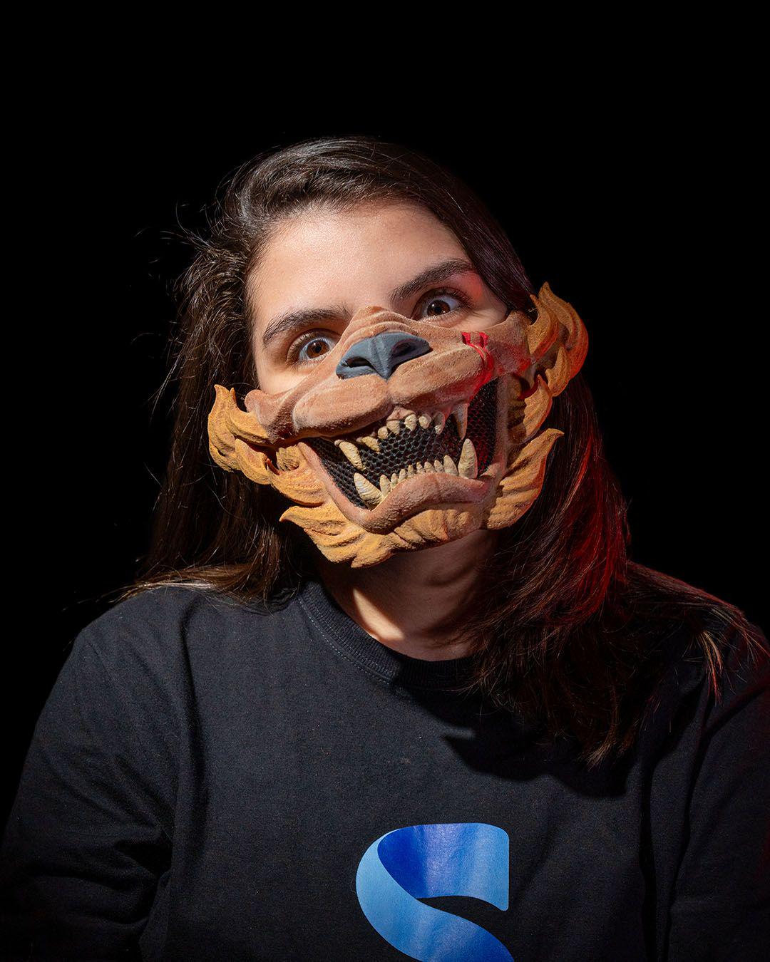 Lion Mask – Regal Beast Face Mask | Wearable Cosplay or Wall Decor ...