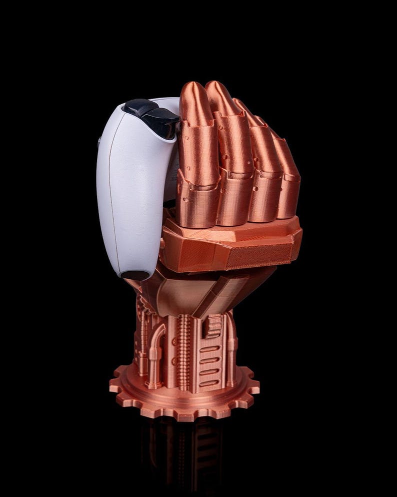 Mechanical Hand Controller Holder – Funny Gamer Desk Decor - Etsy