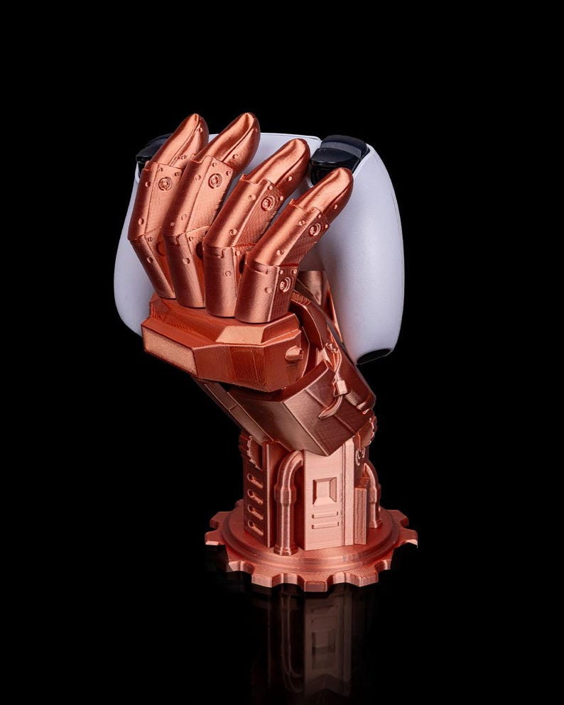 Mechanical Hand Controller Holder – Funny Gamer Desk Decor - Etsy