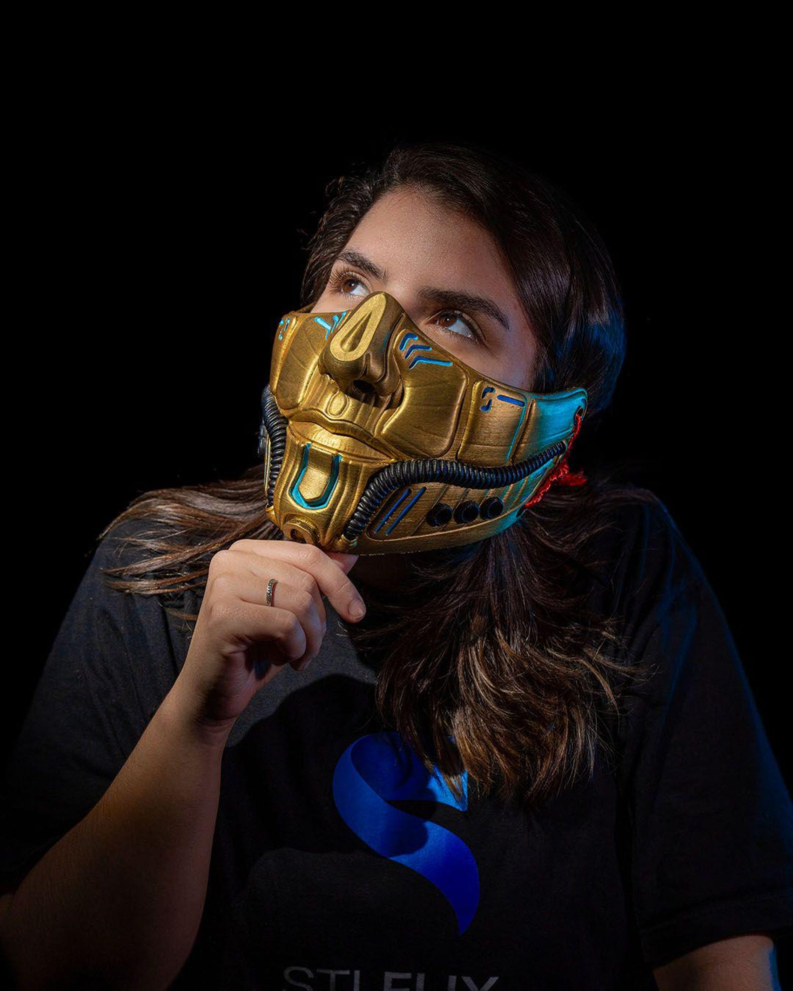 Metropolis Mask – Maria Robot Mask | Art Deco Sci-fi Cosplay Helmet ...